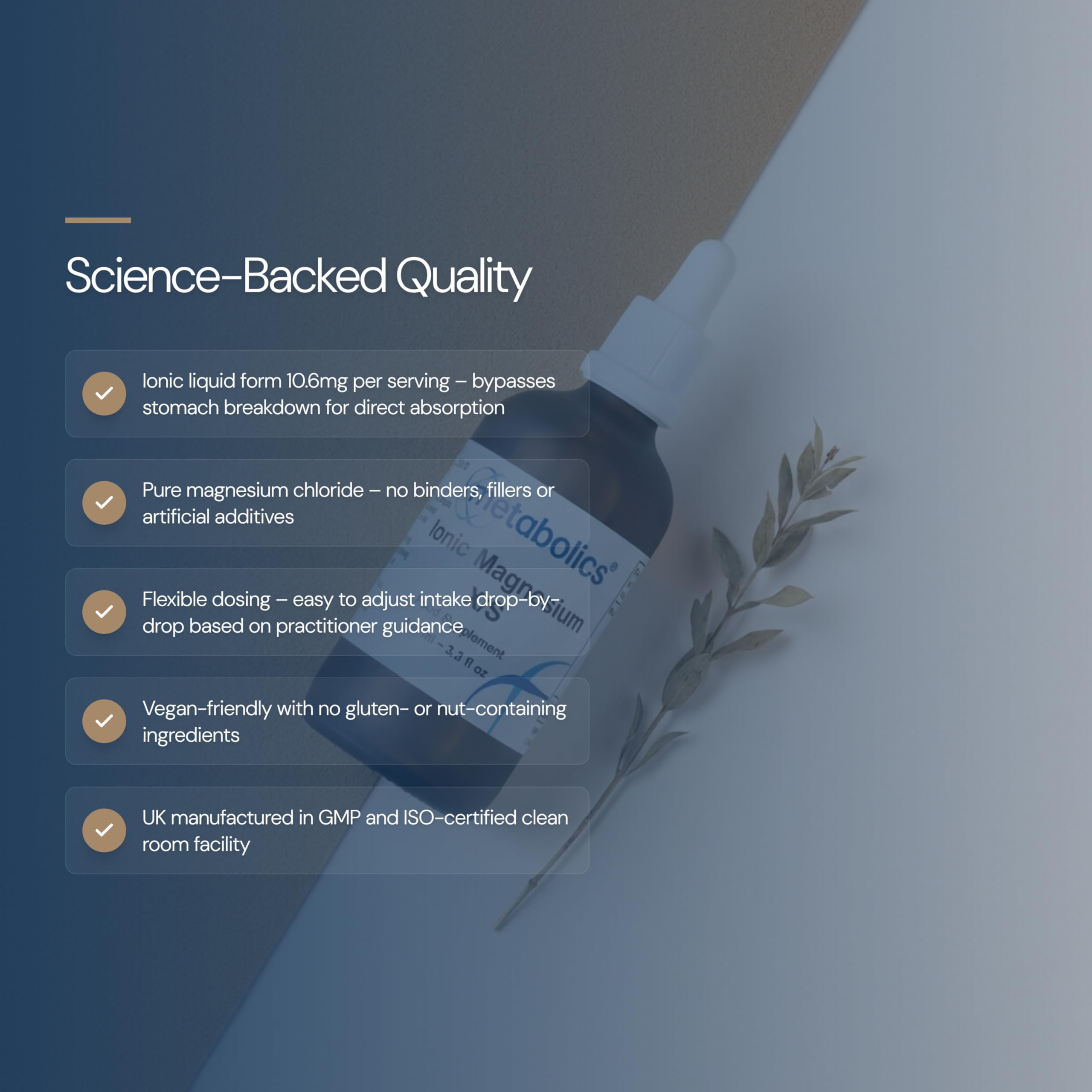 UK made magnesium for quality assurance