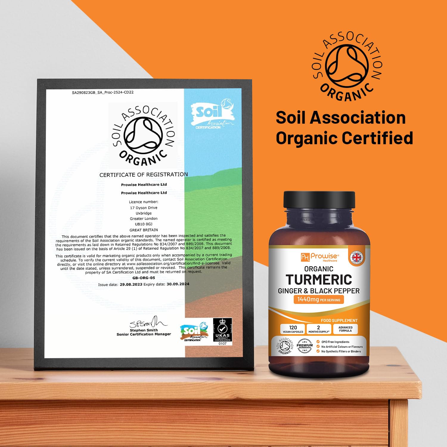UK made turmeric supplement