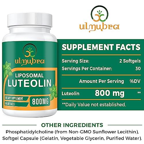 Ulmubra luteolin for immune support