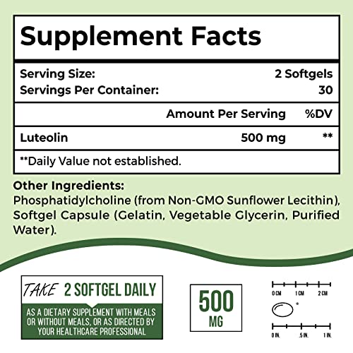 Ulmubra luteolin for overall health