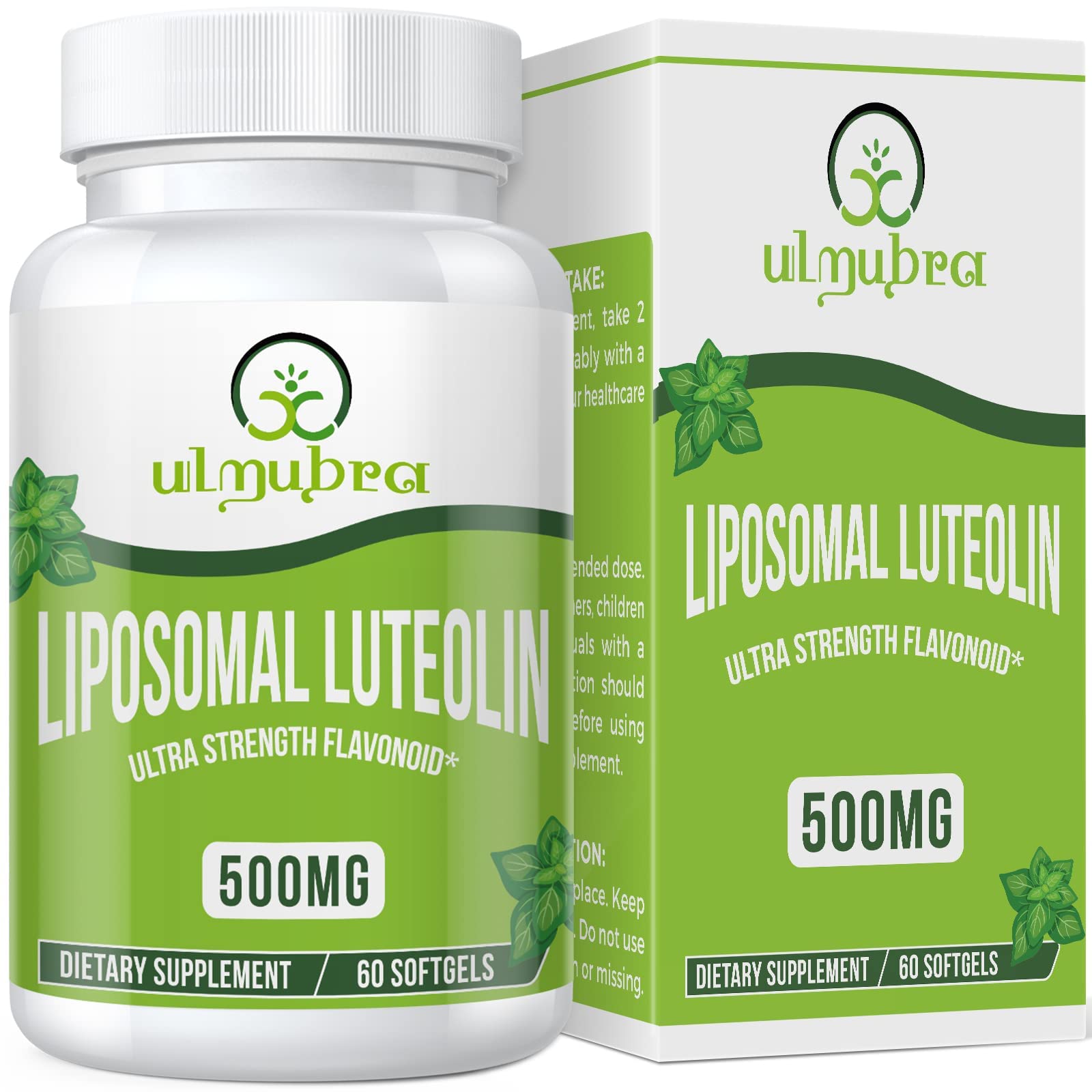 Ulmubra Luteolin softgels for wellness