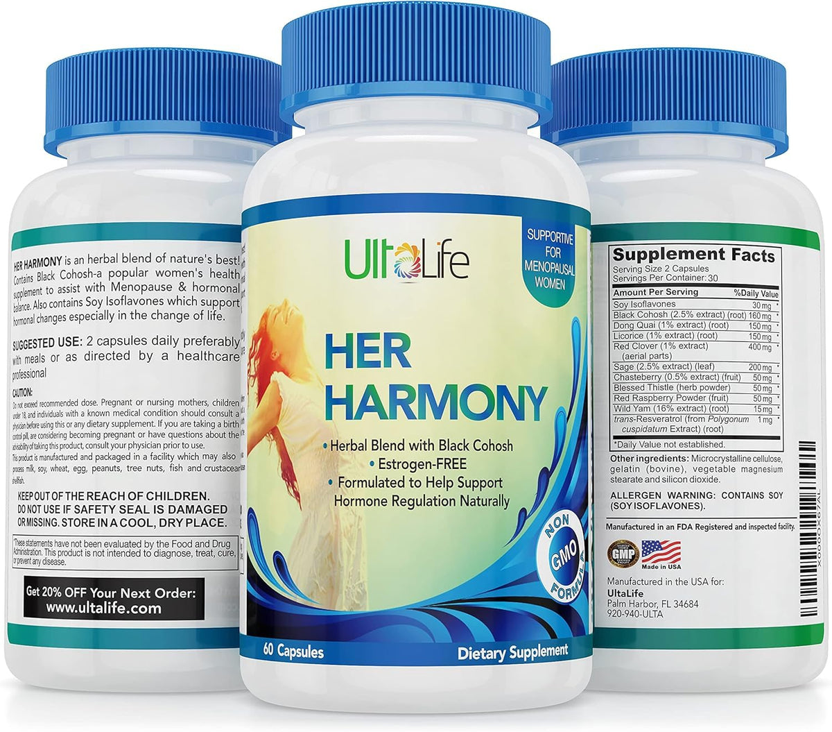 UltaLife menopause multivitamins for women