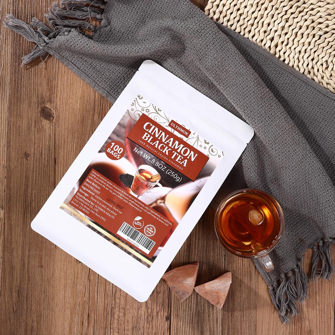 ULTHMOK Ceylon cinnamon tea