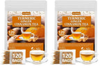 ULTHMOK turmeric ginger cinnamon tea bags