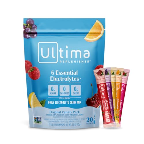 Ultima electrolyte packets for hydration