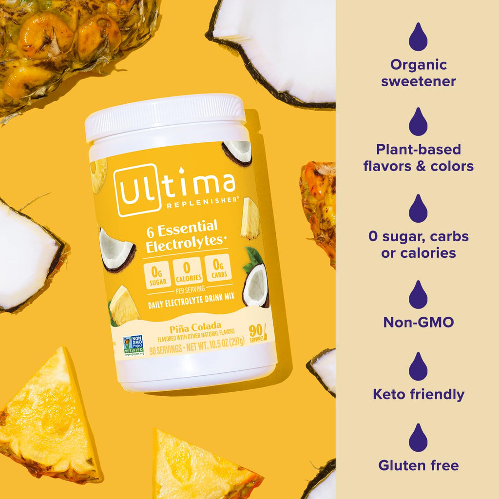 Ultima electrolyte powder for daily wellness