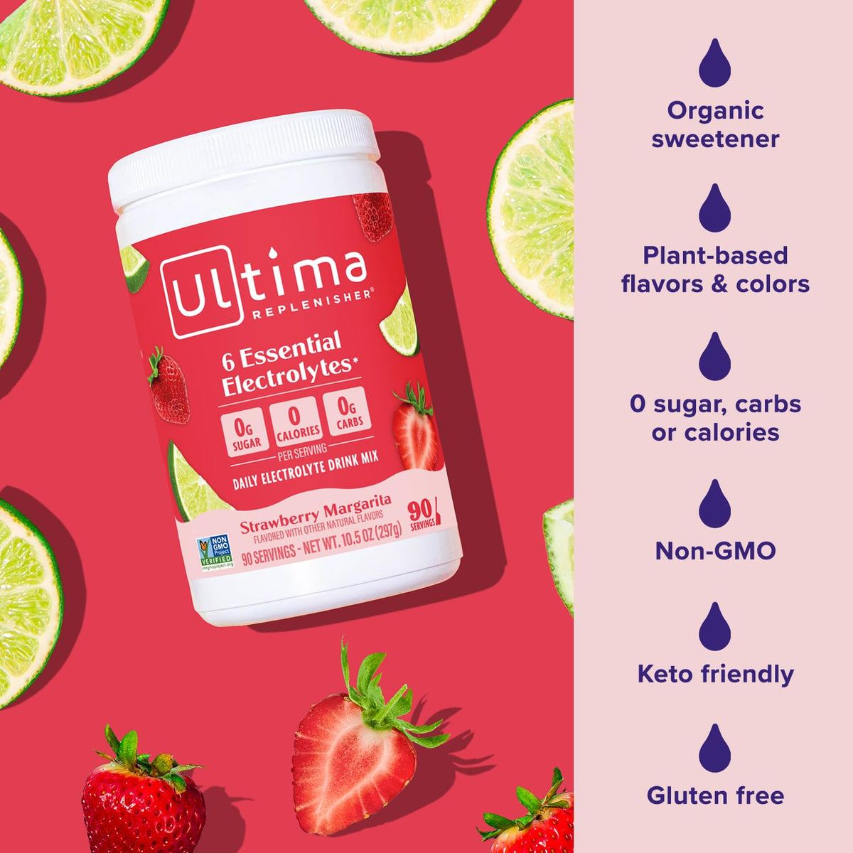 Ultima electrolyte powder for daily wellness