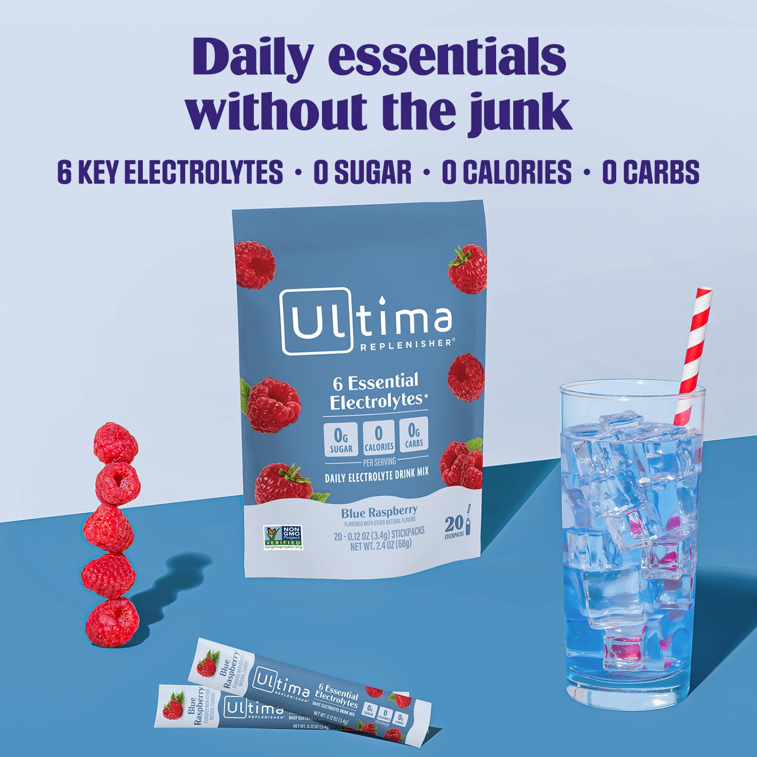 Ultima electrolyte powder for hydration