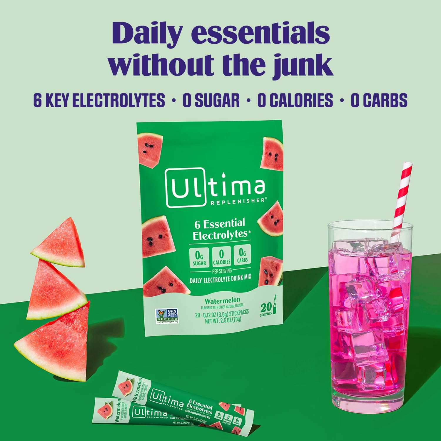 Ultima Replenisher electrolyte packets