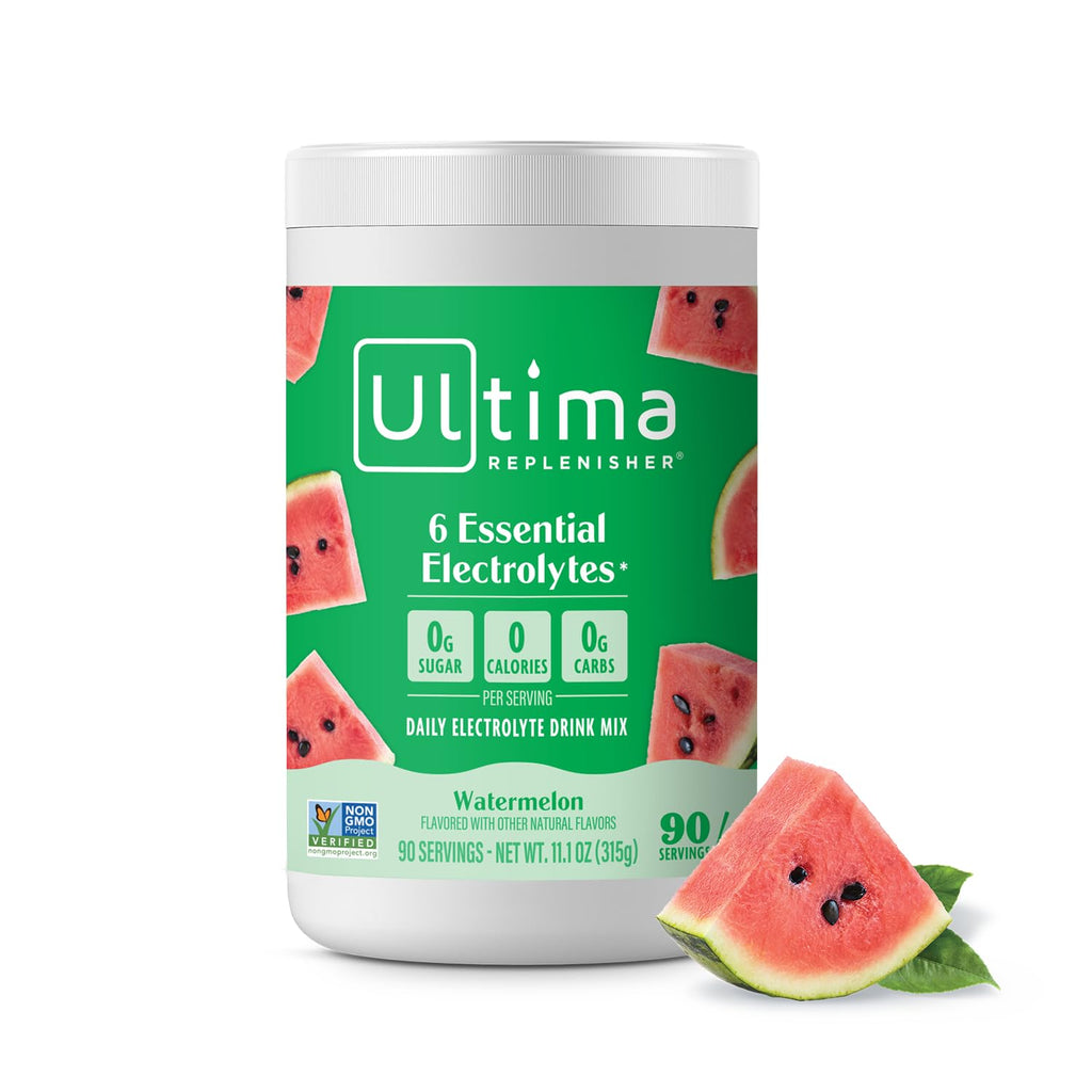 Ultima Replenisher electrolyte powder for hydration