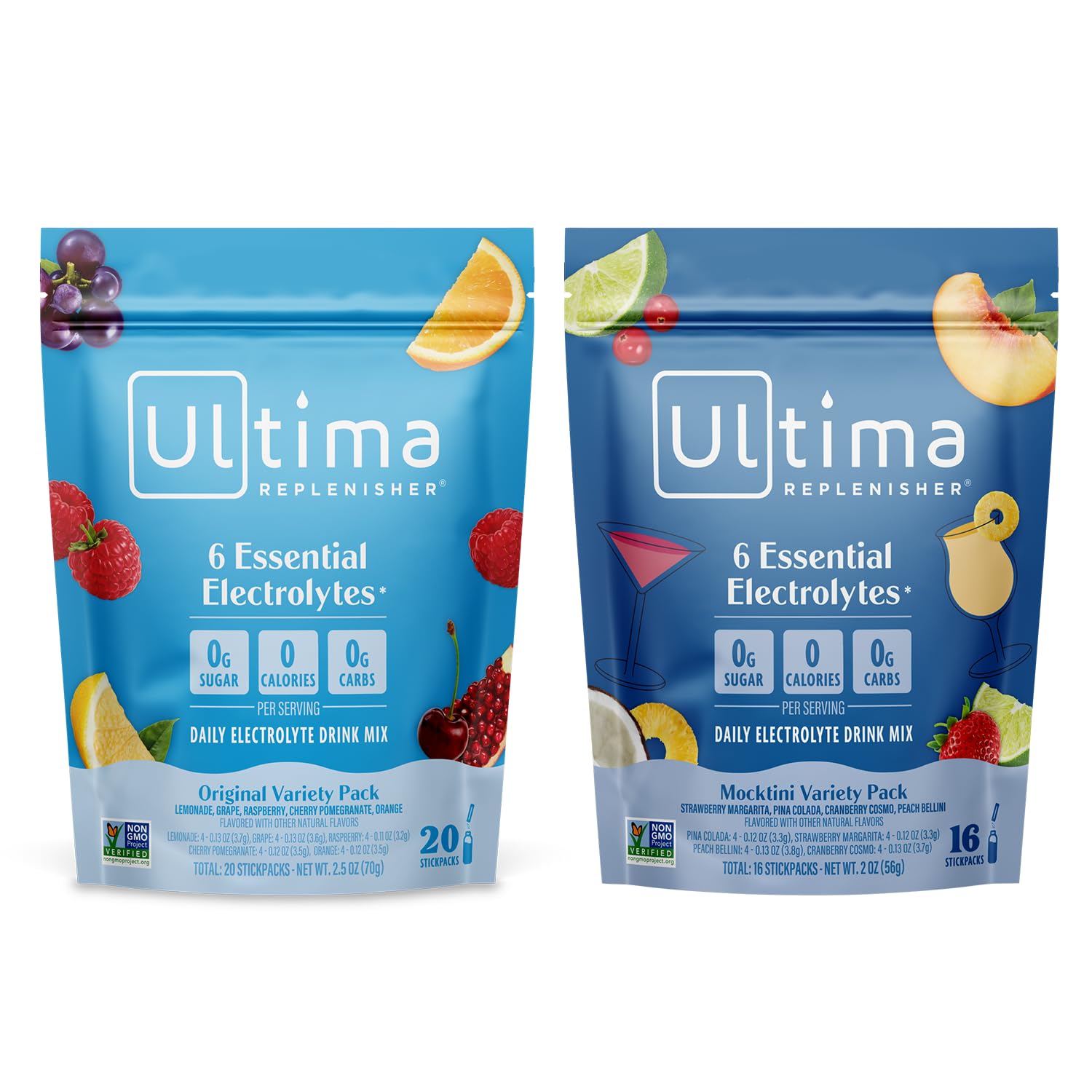 Ultima Replenisher electrolyte powder stickpacks