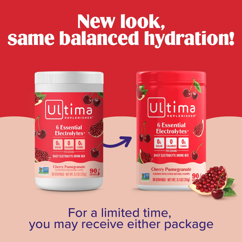 Ultima Replenisher electrolytes for daily wellness