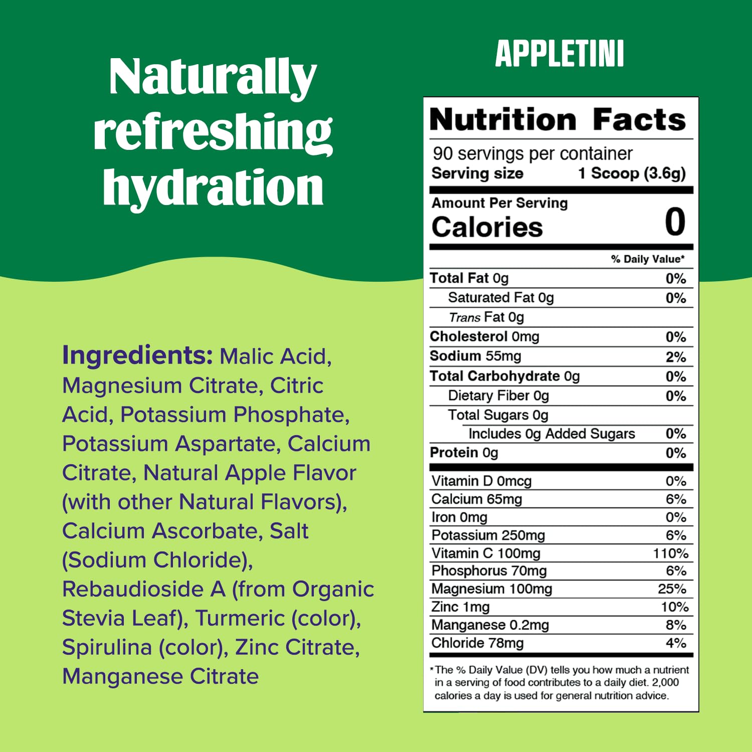 Ultima Replenisher Mocktini benefits