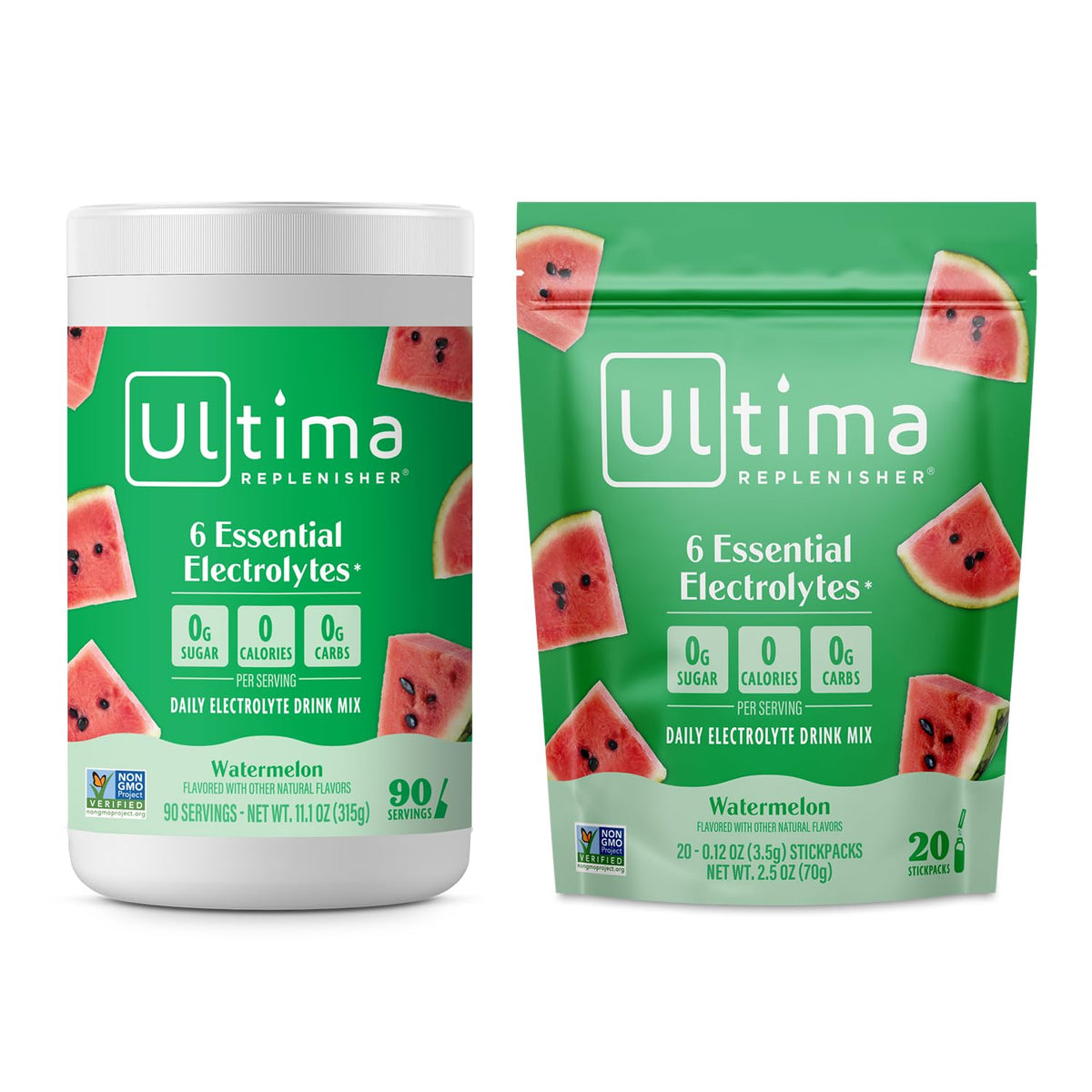 Ultima Replenisher watermelon electrolyte powder