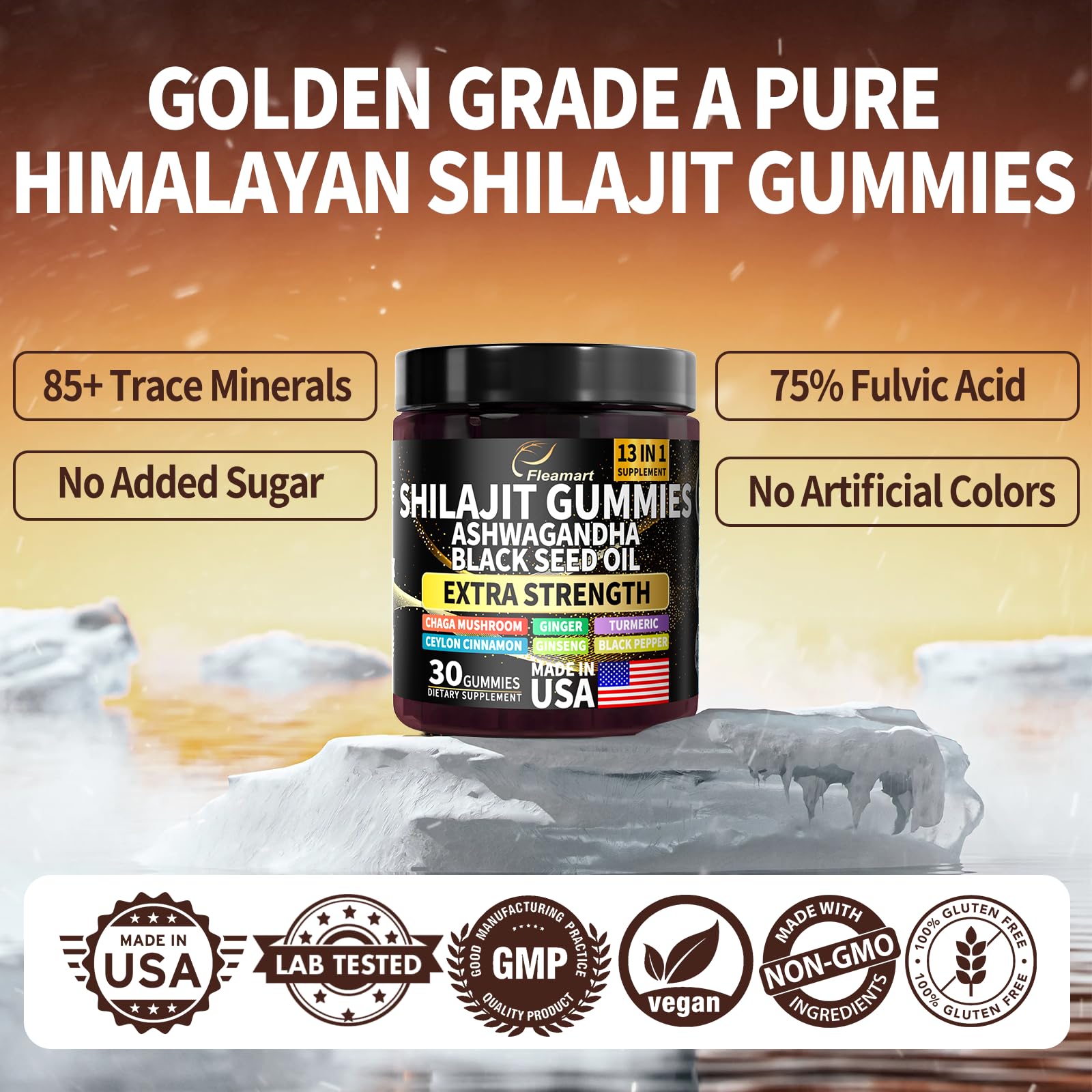 UltimaPeak pure shilajit gummies benefits