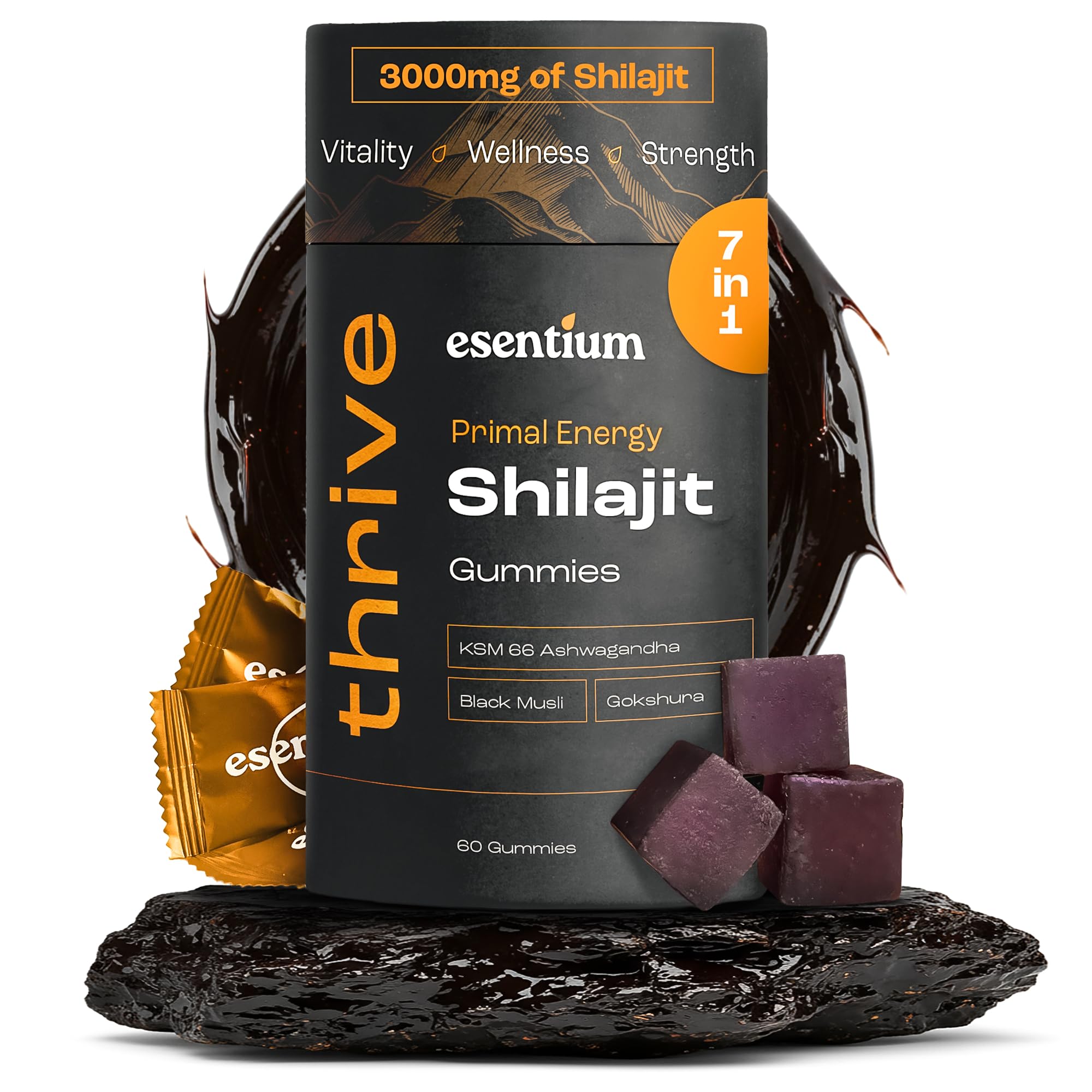 UltimaPeak Pure Shilajit Gummies for energy