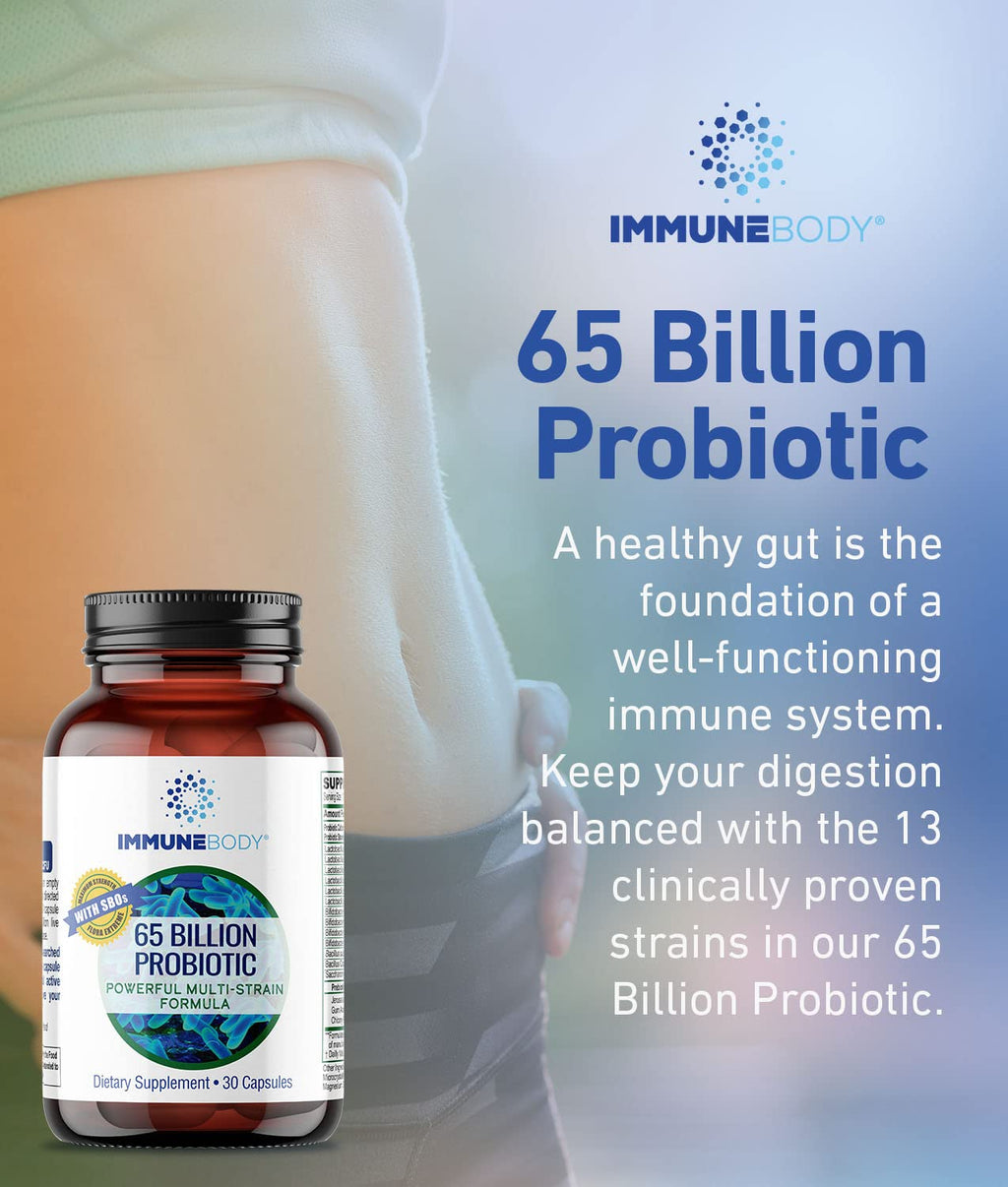 Ultimate 65 billion CFU for gut balance