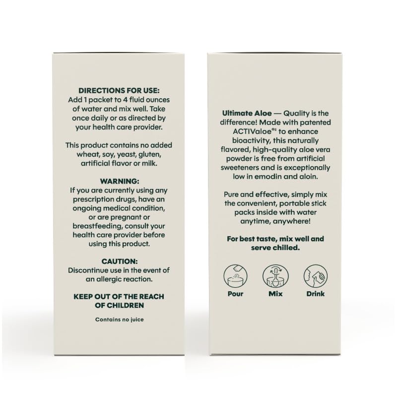 Ultimate aloe vera for digestive health
