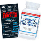 Ultimate beef organs multivitamin capsules
