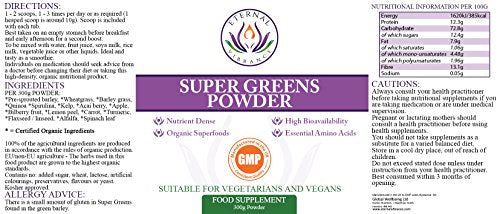 ultimate blend of greens powder