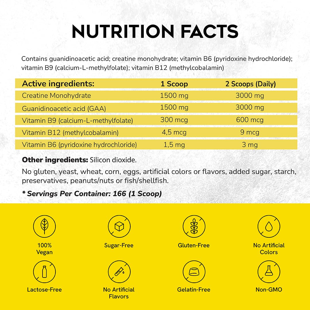 Ultimate creatine monohydrate for muscle growth
