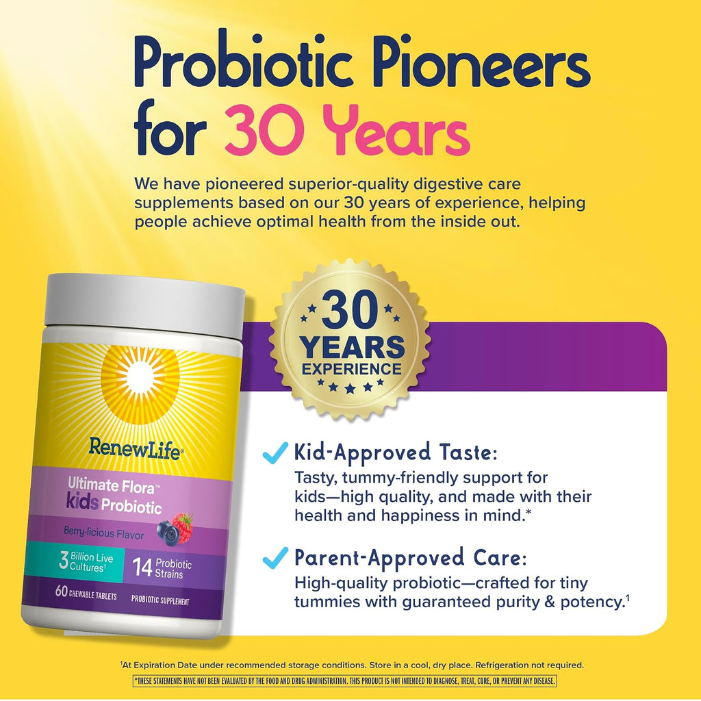 ultimate flora kids probiotic benefits
