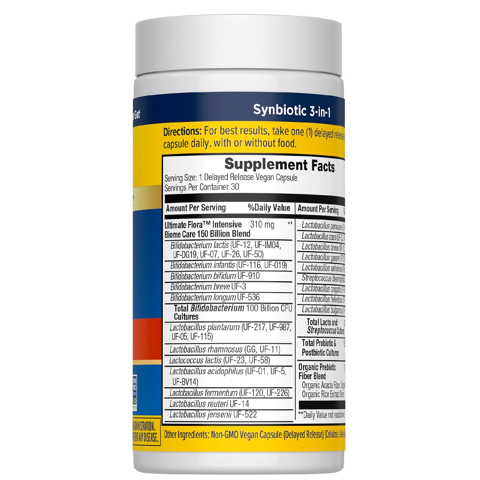 Ultimate Flora probiotic capsules for women