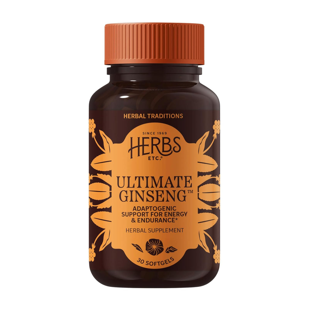 Ultimate Ginseng softgels for energy