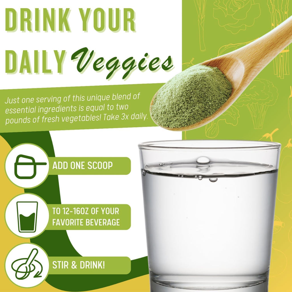 Ultimate Greens powder for skin wellness