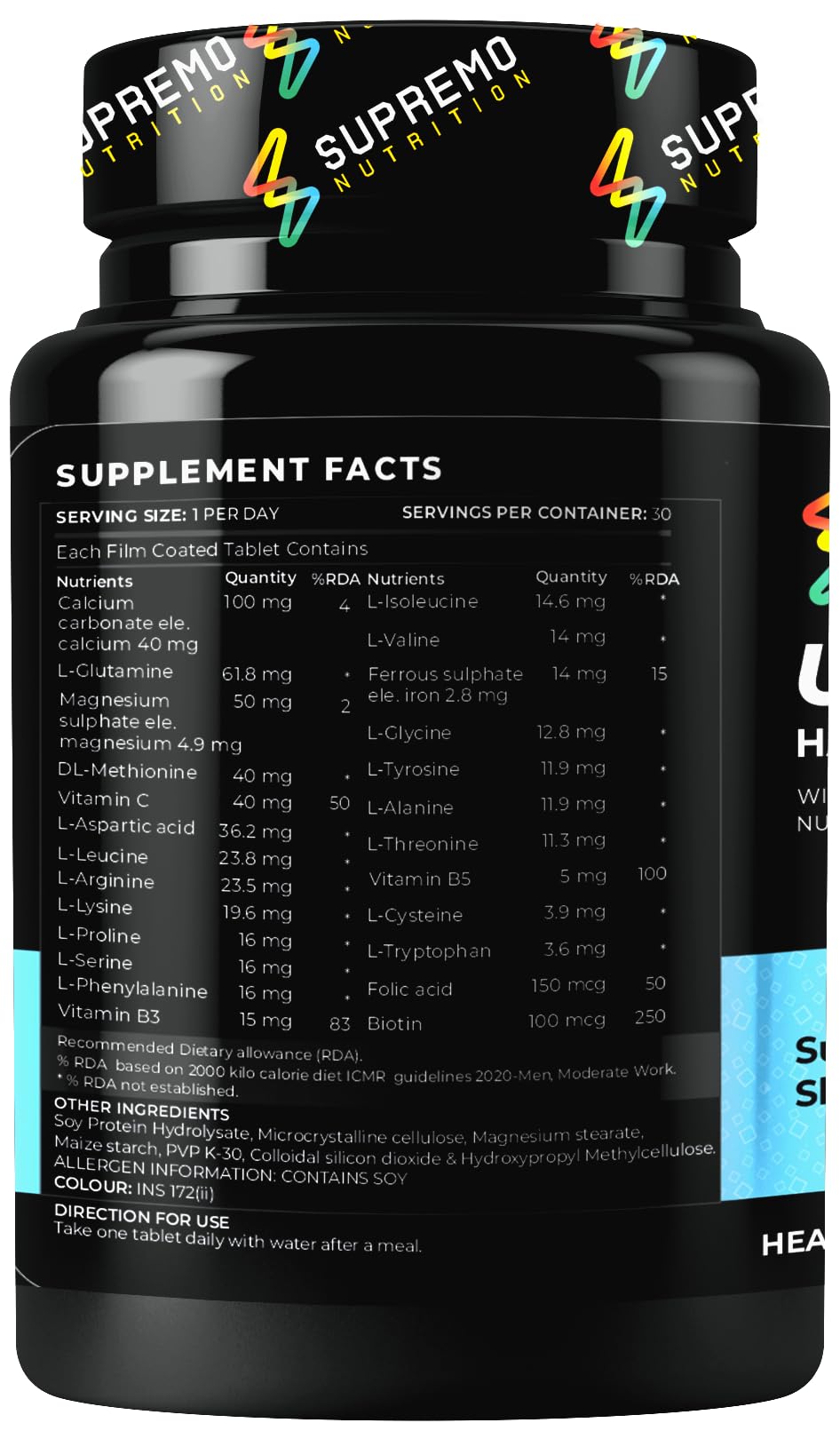 ultimate hair and nails support