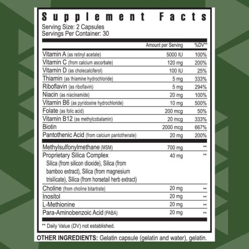 ultimate hair skin and nails support