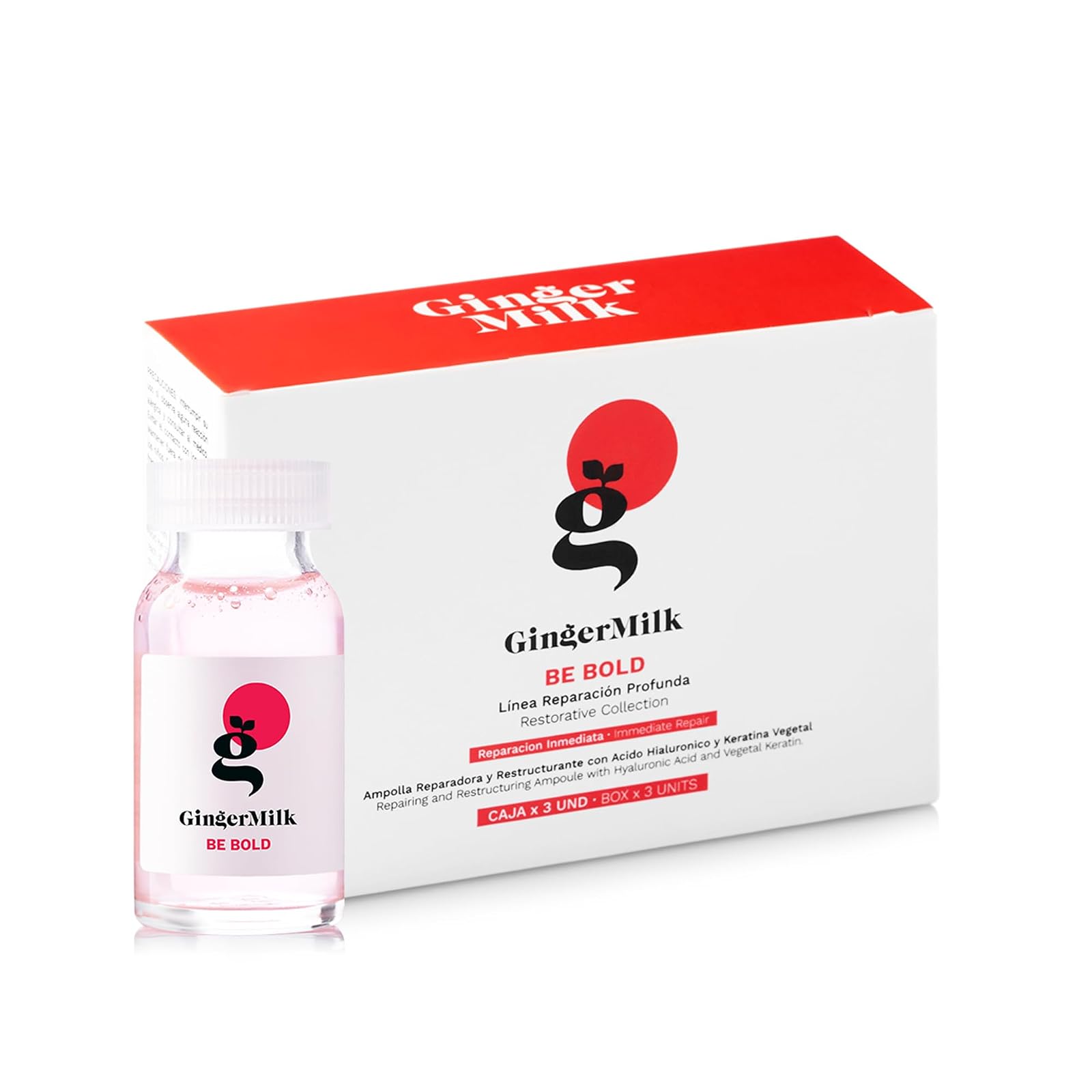 Ultimate hydration with Ginger Milk ampoules