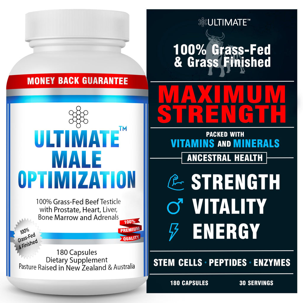 Ultimate Male Optimization beef organ supplement