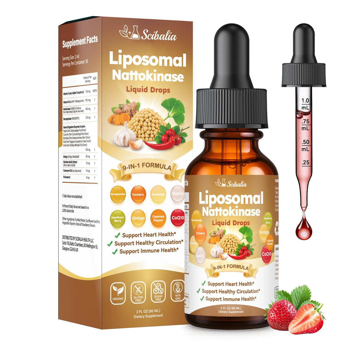 Ultimate Nattokinase liquid drops