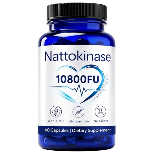 Ultimate Nattokinase vegan capsules for heart health