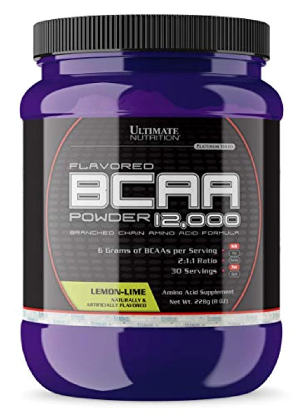 Ultimate Nutrition BCAA powder lemon lime
