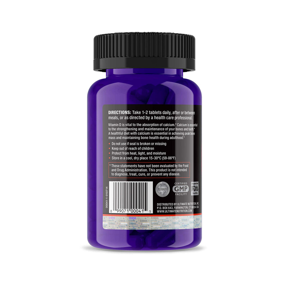 Ultimate Nutrition calcium for overall health