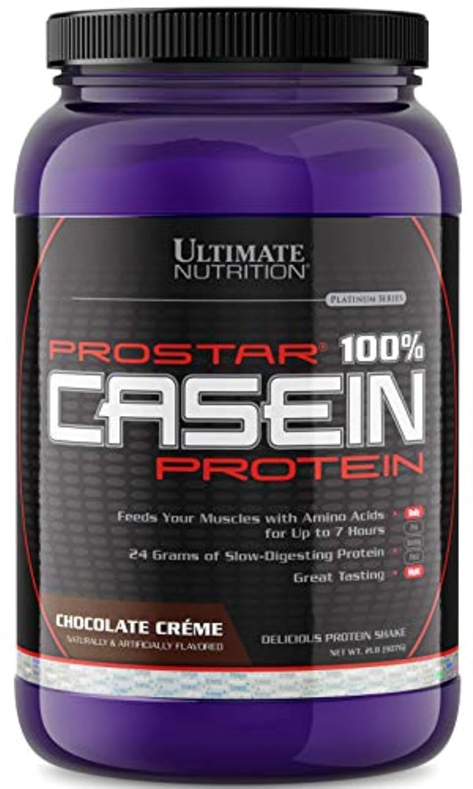 Ultimate Nutrition casein protein powder