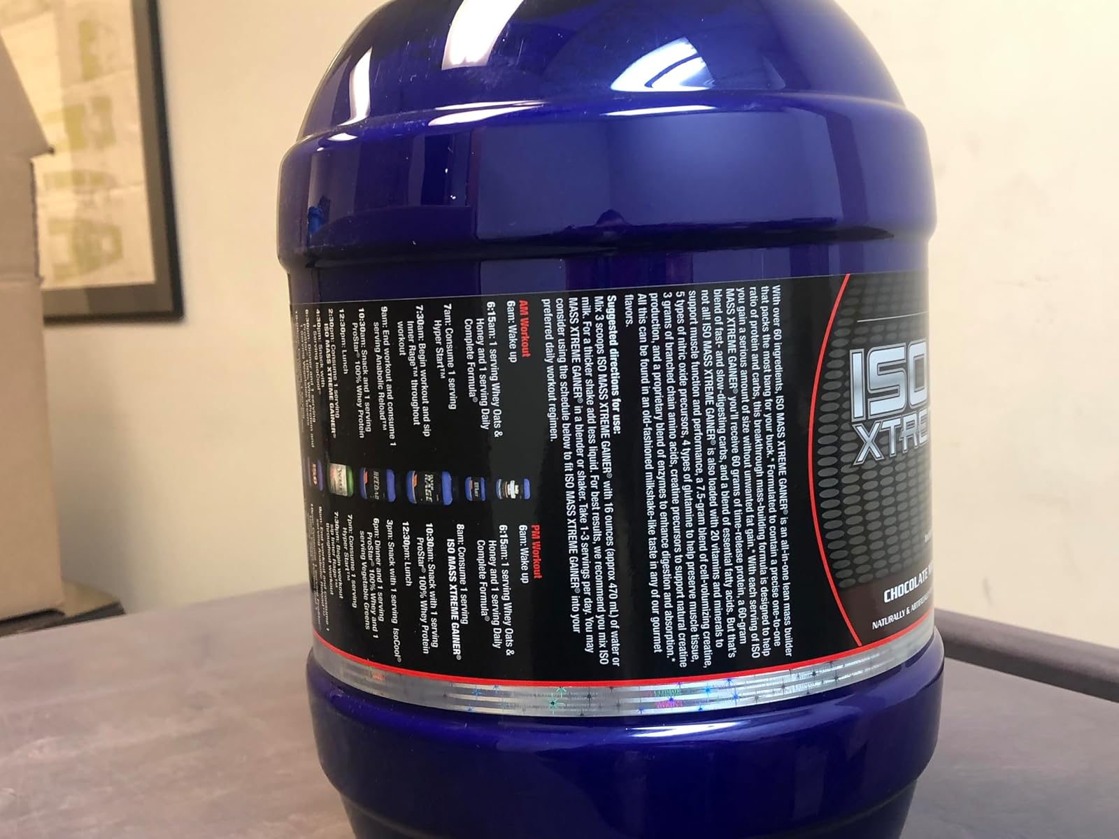 Ultimate Nutrition gainer for serious gains