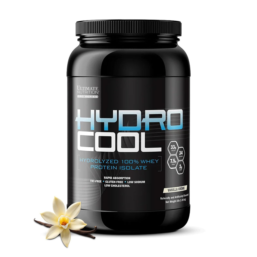 Ultimate Nutrition HydroCool whey isolate vanilla flavour