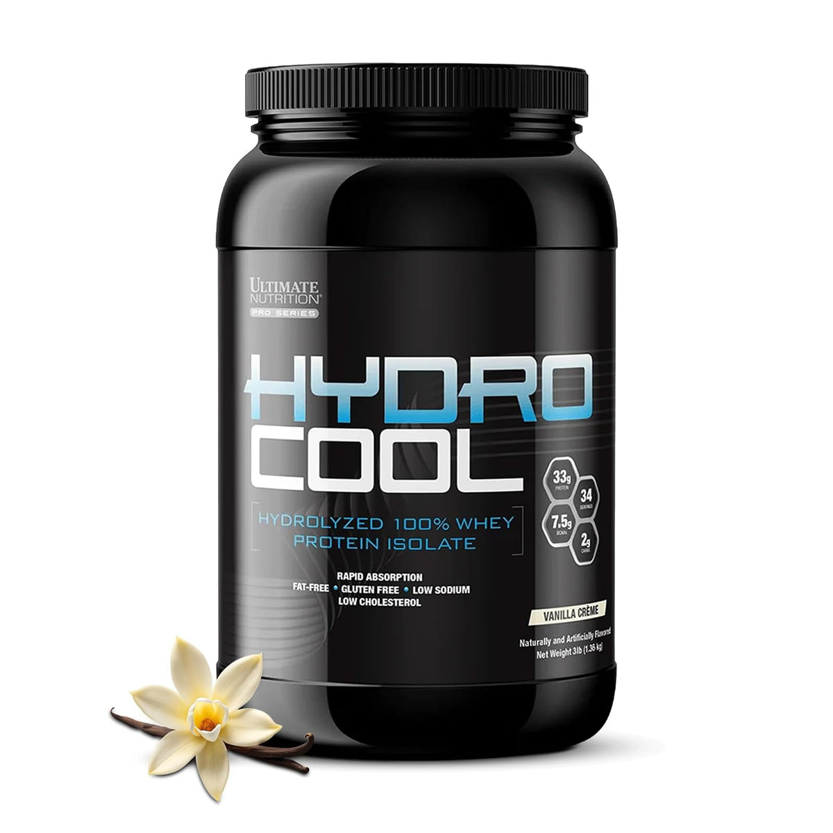 Ultimate Nutrition HydroCool whey isolate vanilla flavour
