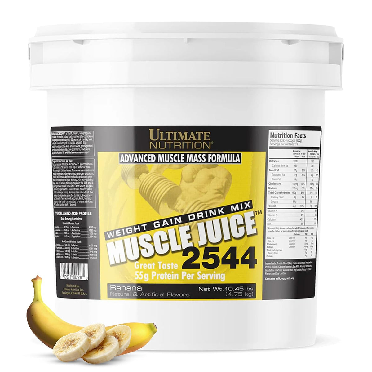 Ultimate Nutrition Muscle Juice banana flavour