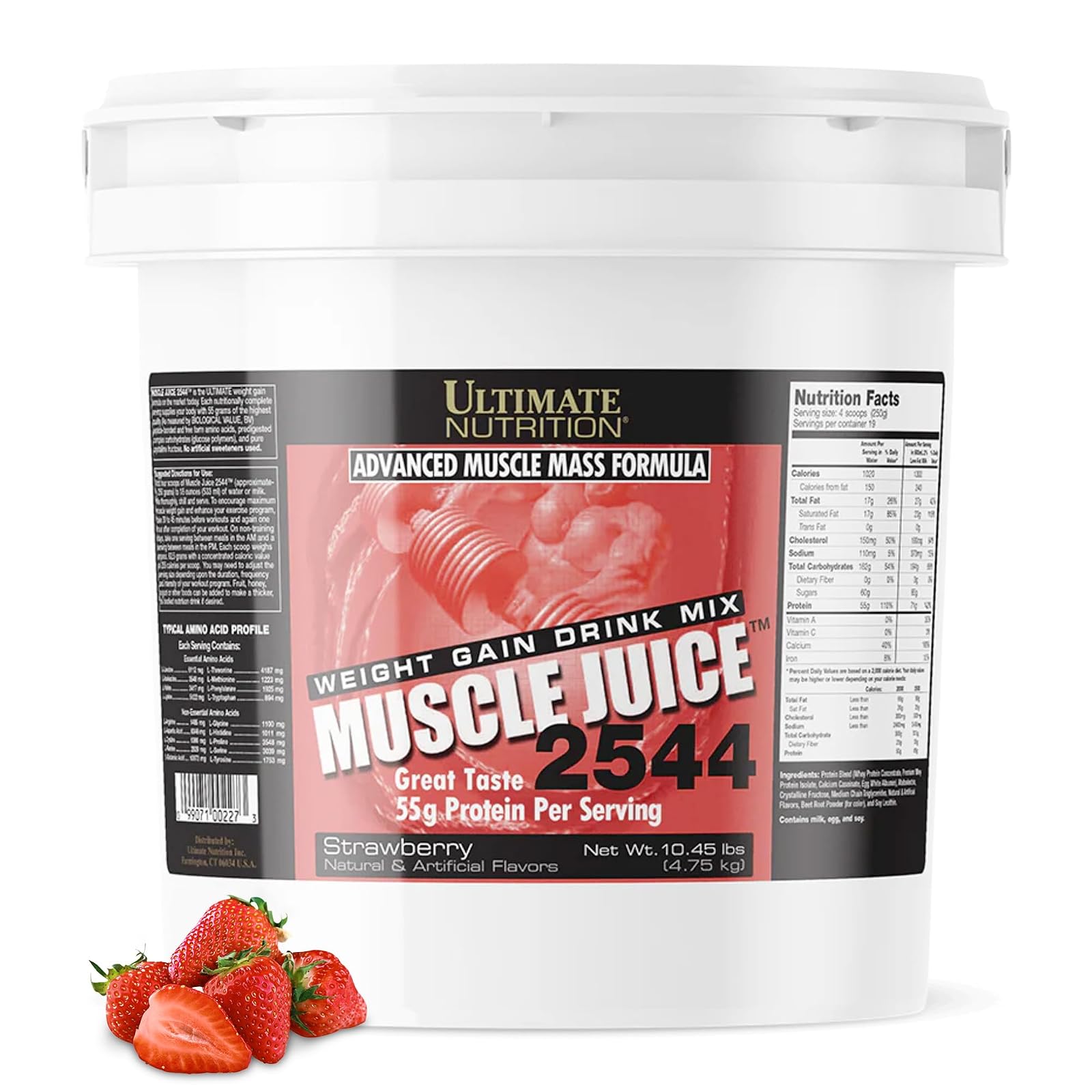 Ultimate Nutrition Muscle Juice benefits