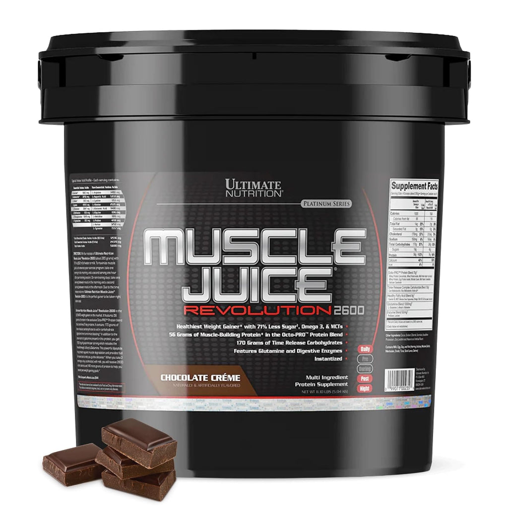 Ultimate Nutrition weight gainers chocolate flavour