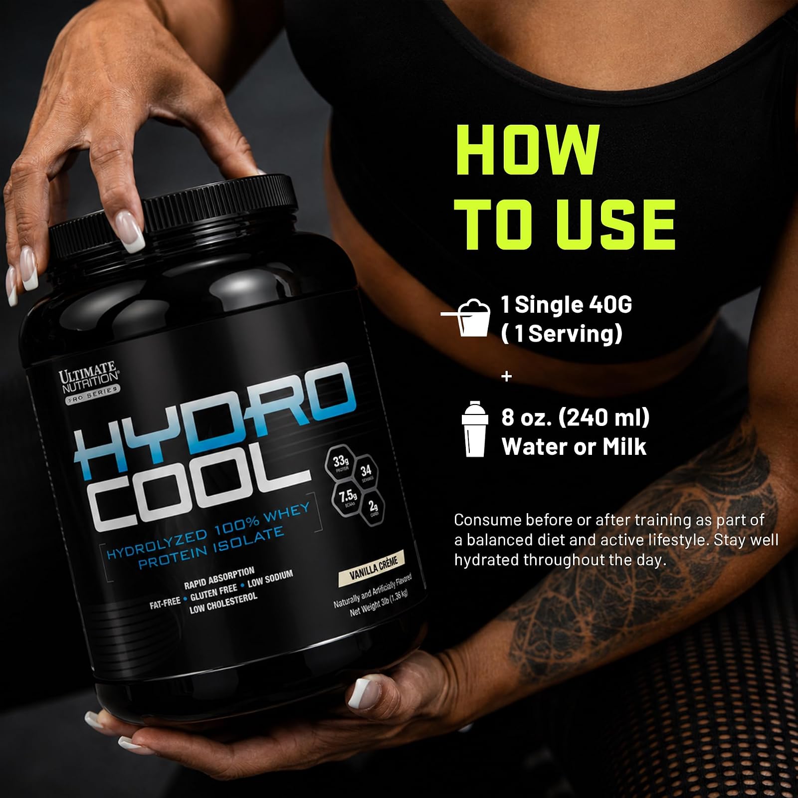 Ultimate Nutrition whey isolate for weight loss