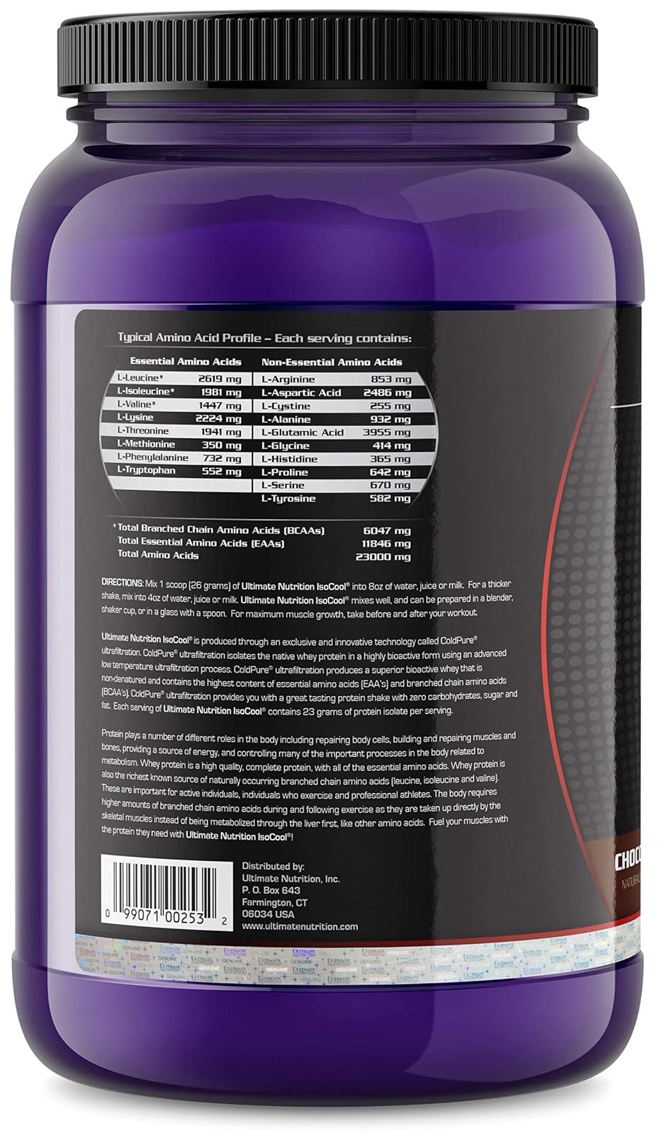 ultimate nutrition whey protein benefits