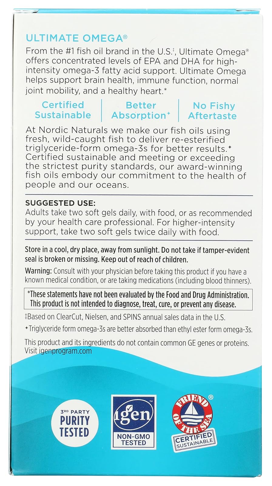 Ultimate Omega 3 for heart health