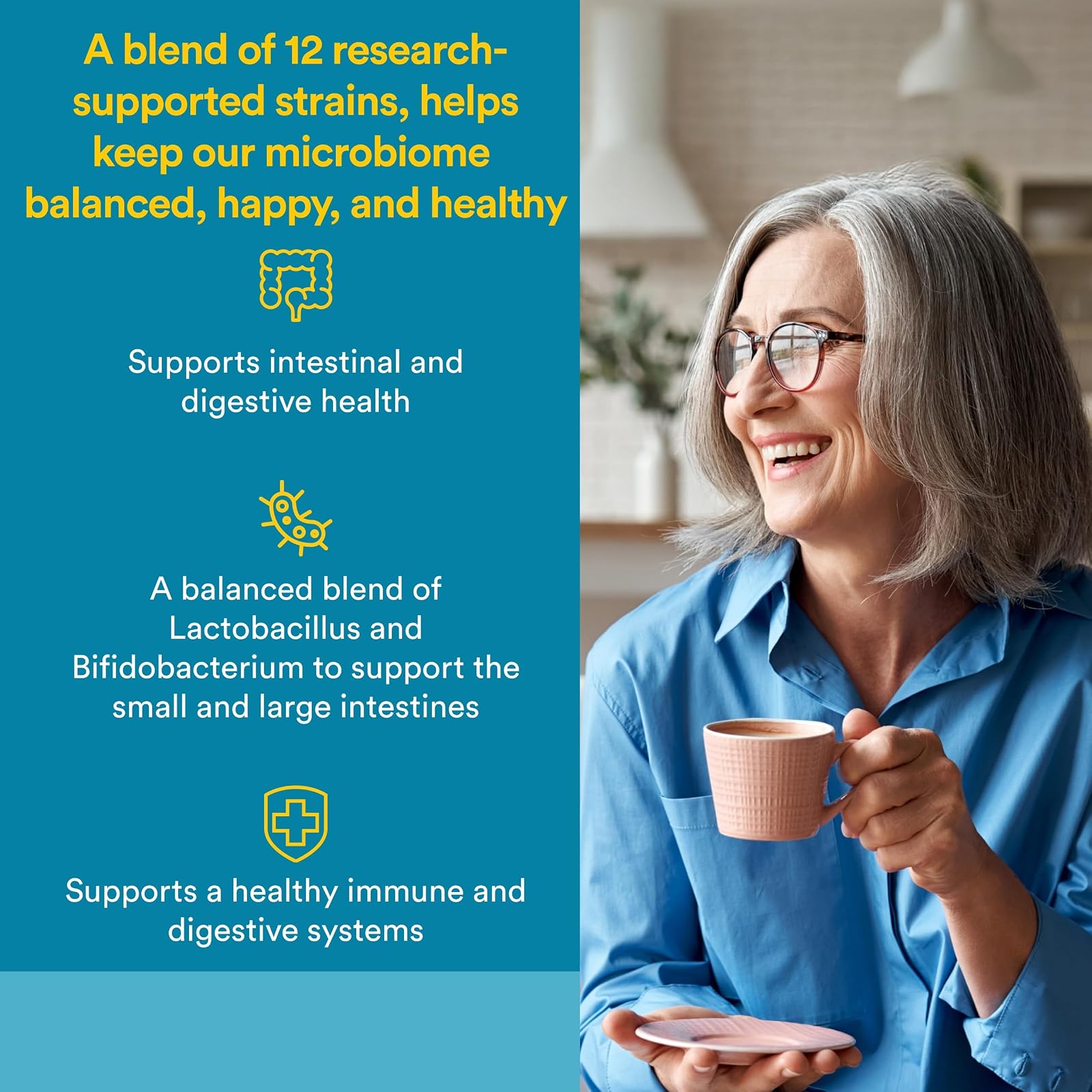 Ultimate Probiotic 12/12 Formula benefits