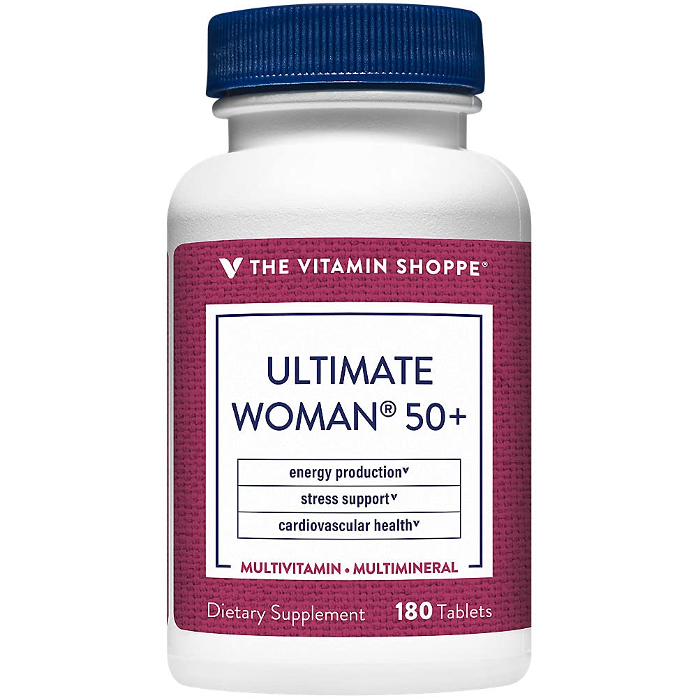 Ultimate Woman 50+ multivitamin for seniors