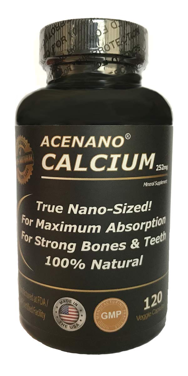 ultra-absorbent calcium supplement capsules